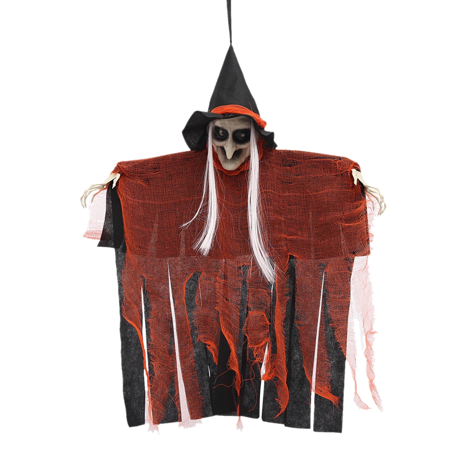 1 Pack Hanging Ghosts Witch Decor Hanging Halloween Decorations , Scary ...