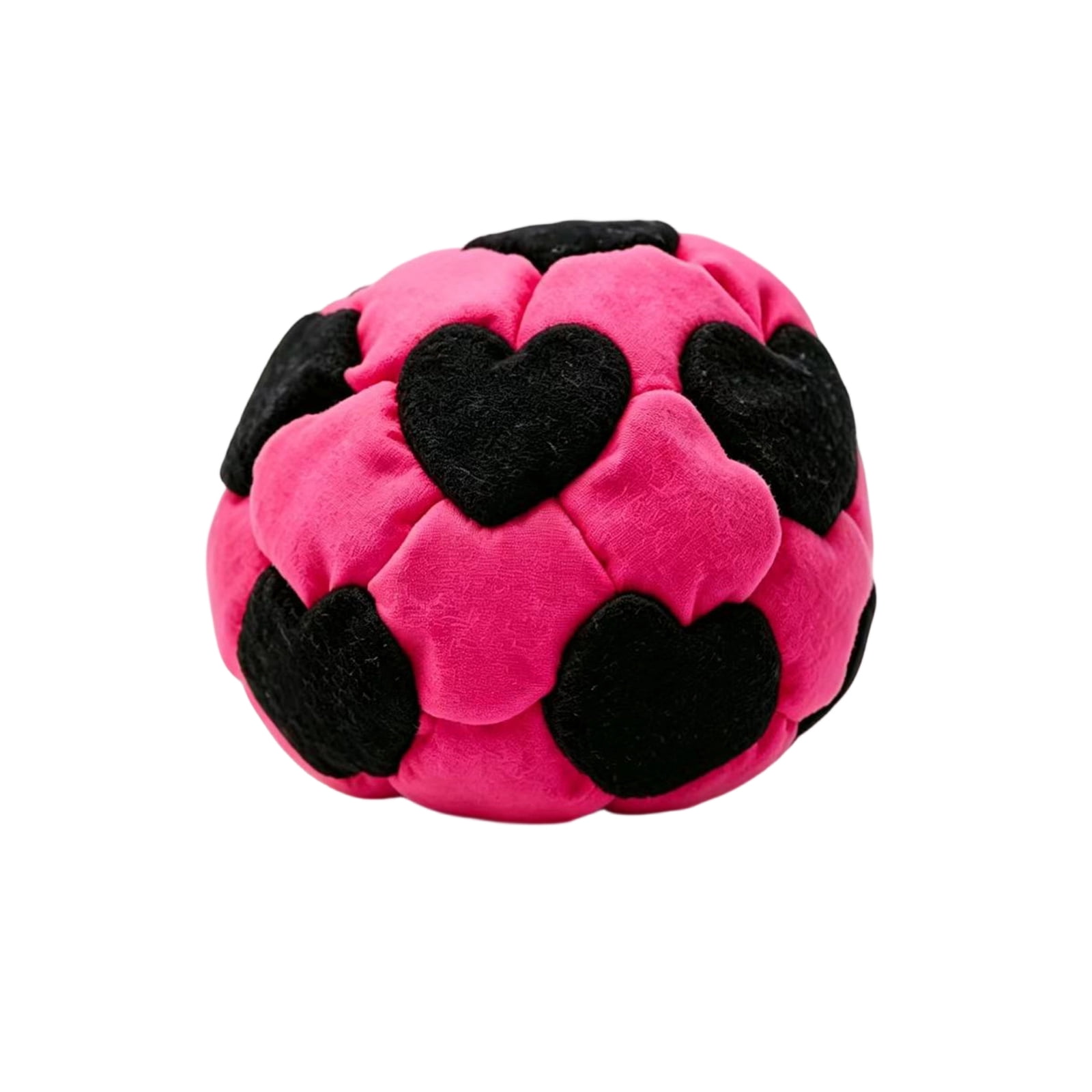1-Pack Heart Shaped Patchwork Juggling Balls Sack Balls Foot Bag ...