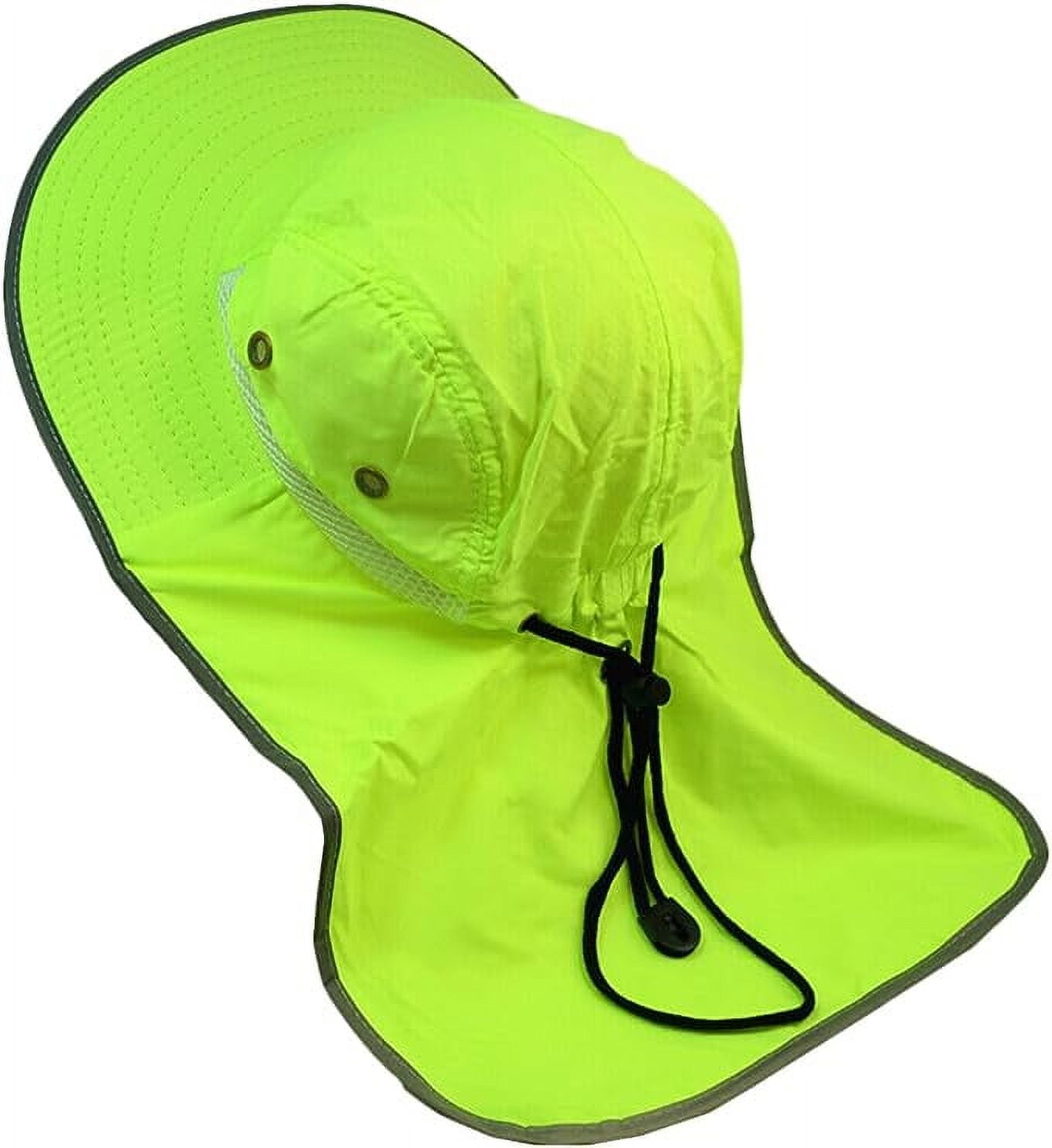 1 Pack Hi-Vis Reflective Work Safety Boonie Snap Hat High Visibility ...