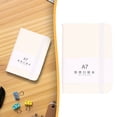 1-Pack Horizontal Pocket Notebook, 11x9cm Lined Notepad with Thick ...