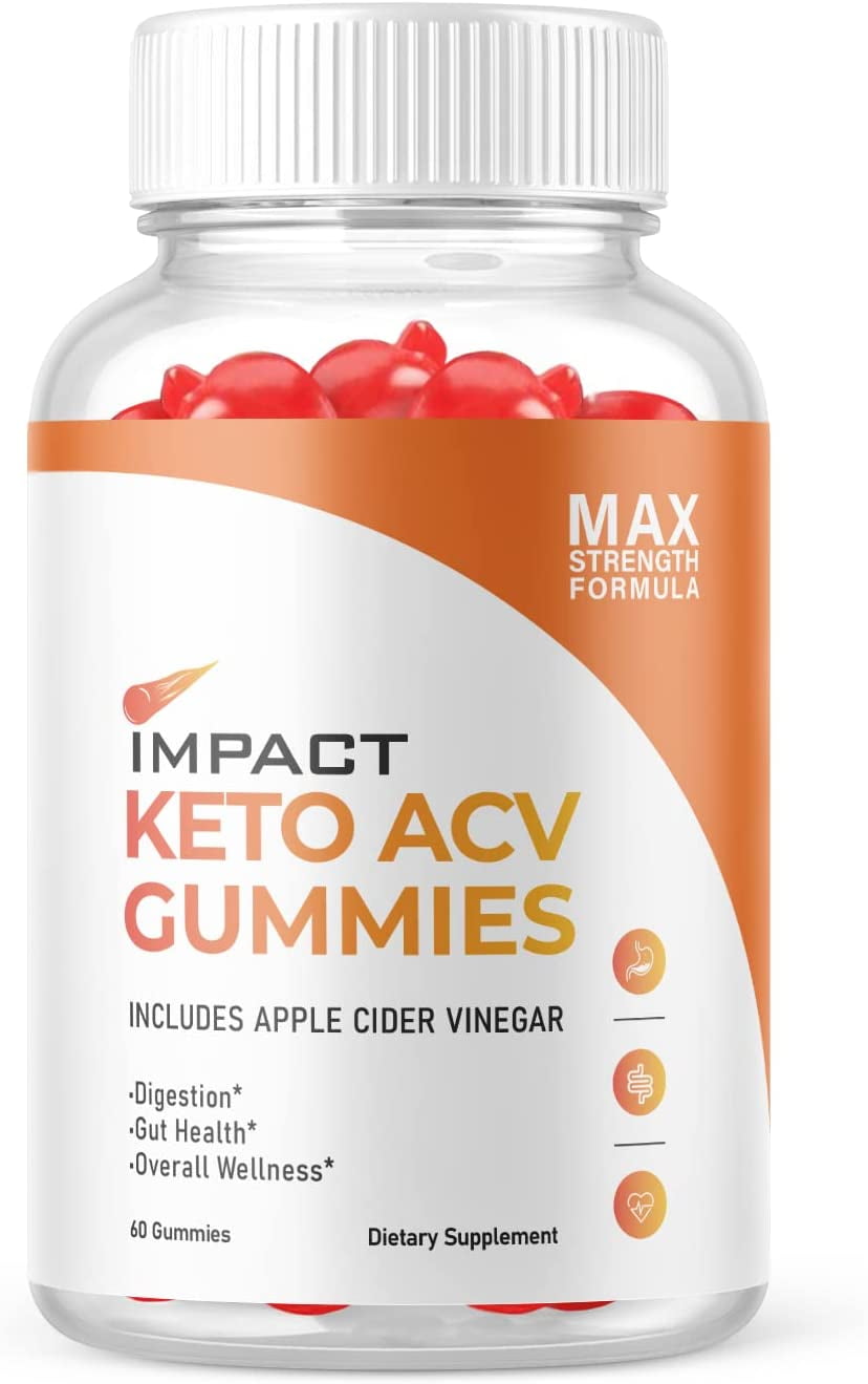 (1 Pack) Impact Keto ACV Gummies - Supplement for Weight Loss - Energy ...