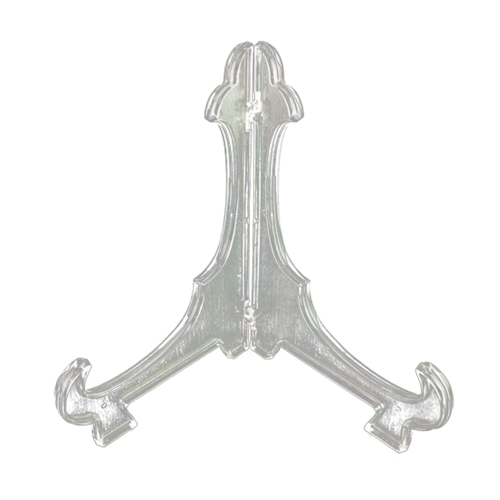 1 Pack Iron Display Stand, Black Iron Easel Plate Display, Decorative ...