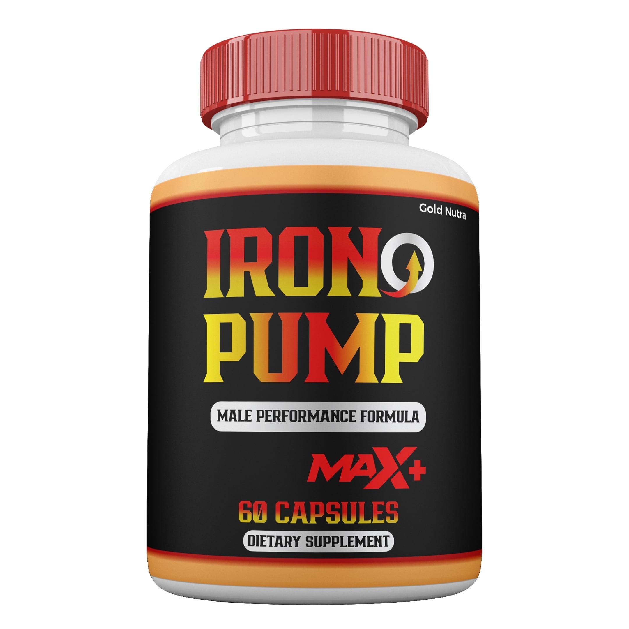 (1 Pack) Iron Pump Max + Capsules for Men, Iron Pump Max + ed Capsules ...