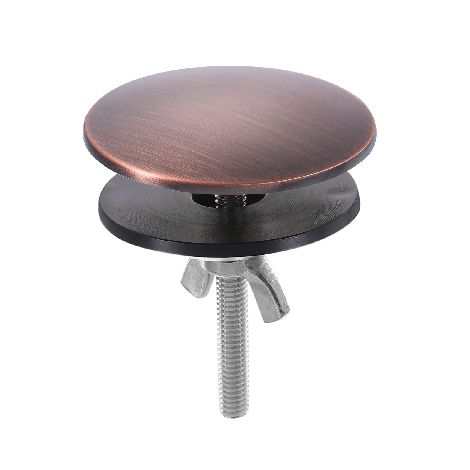 1 Pack Kitchen Sink Hole Cover Brown, 2 Inch Faucet Hole Cover ...