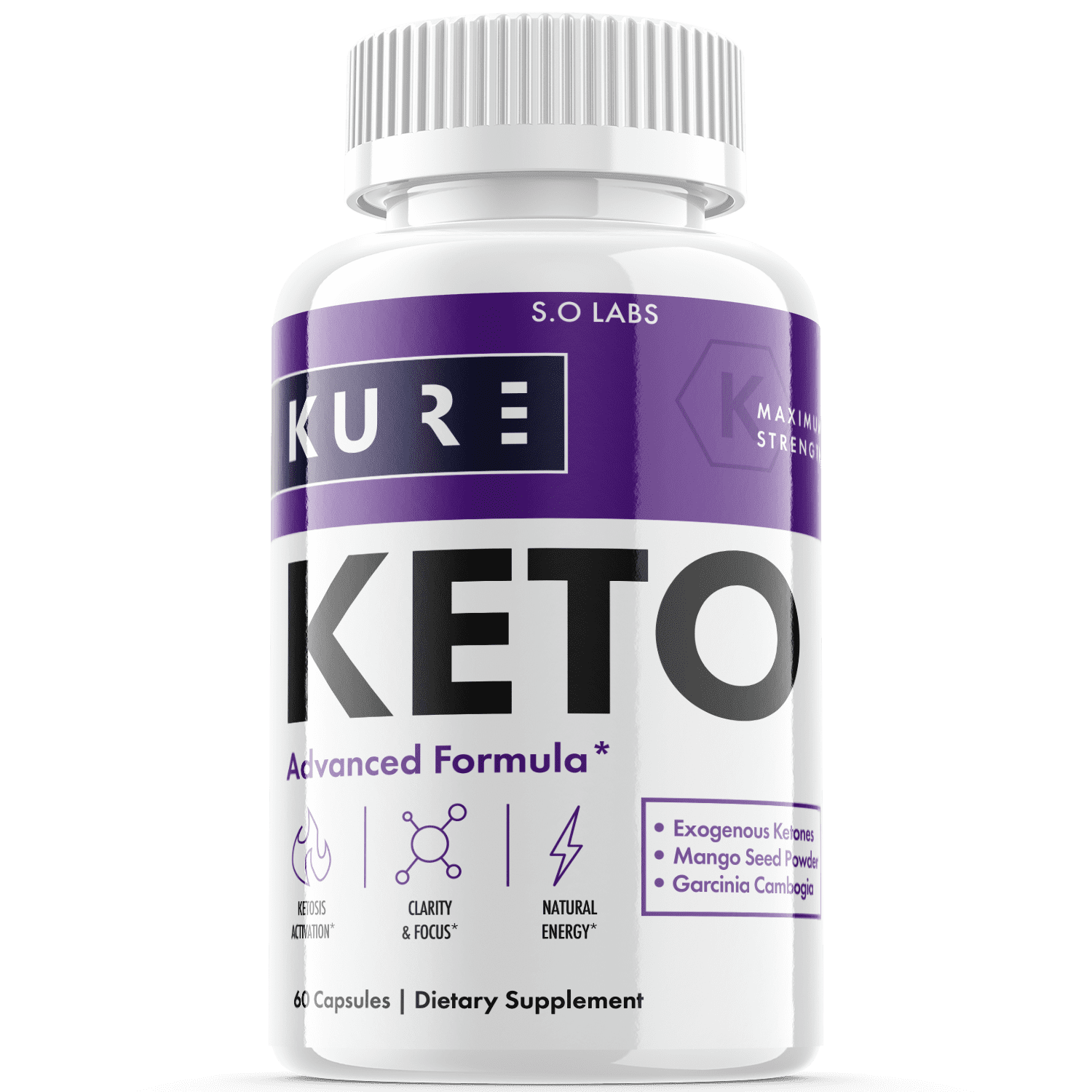 (1 Pack) Kure Keto Pills - Supplement for Weight Loss Appetite Control ...