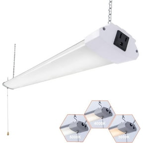 4 Pack LED Shop Light for Garage 4ft, Linkable, 5000K Daylight, 40W ...