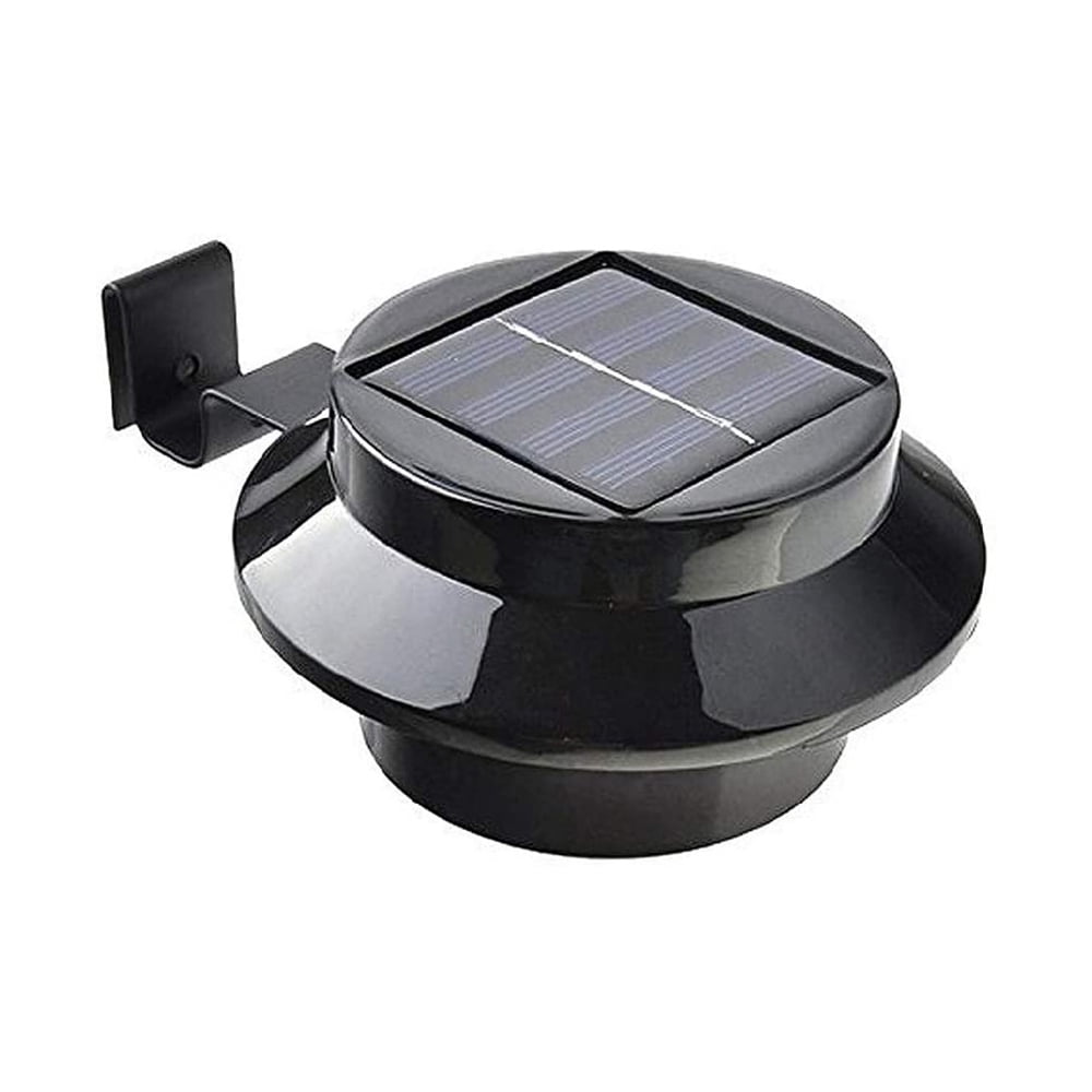 1 Pack LED Solar Gutter Light Outdoor, Security Wall Light for Garden ...