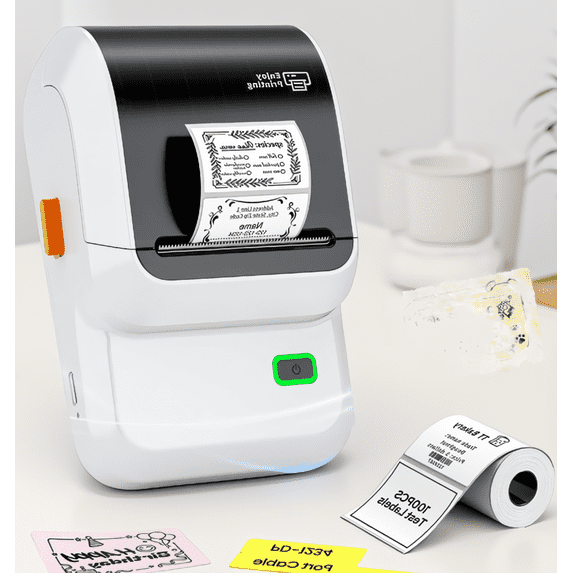 1 Pack Label Maker, Thermal Label Printer with App, 203 DPI, Barcode QR ...