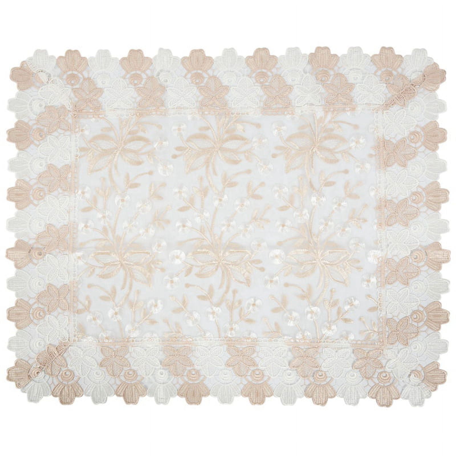 1 Pack Lace Sofa Cover, Embroidery Back Couch Covers Furniture ...