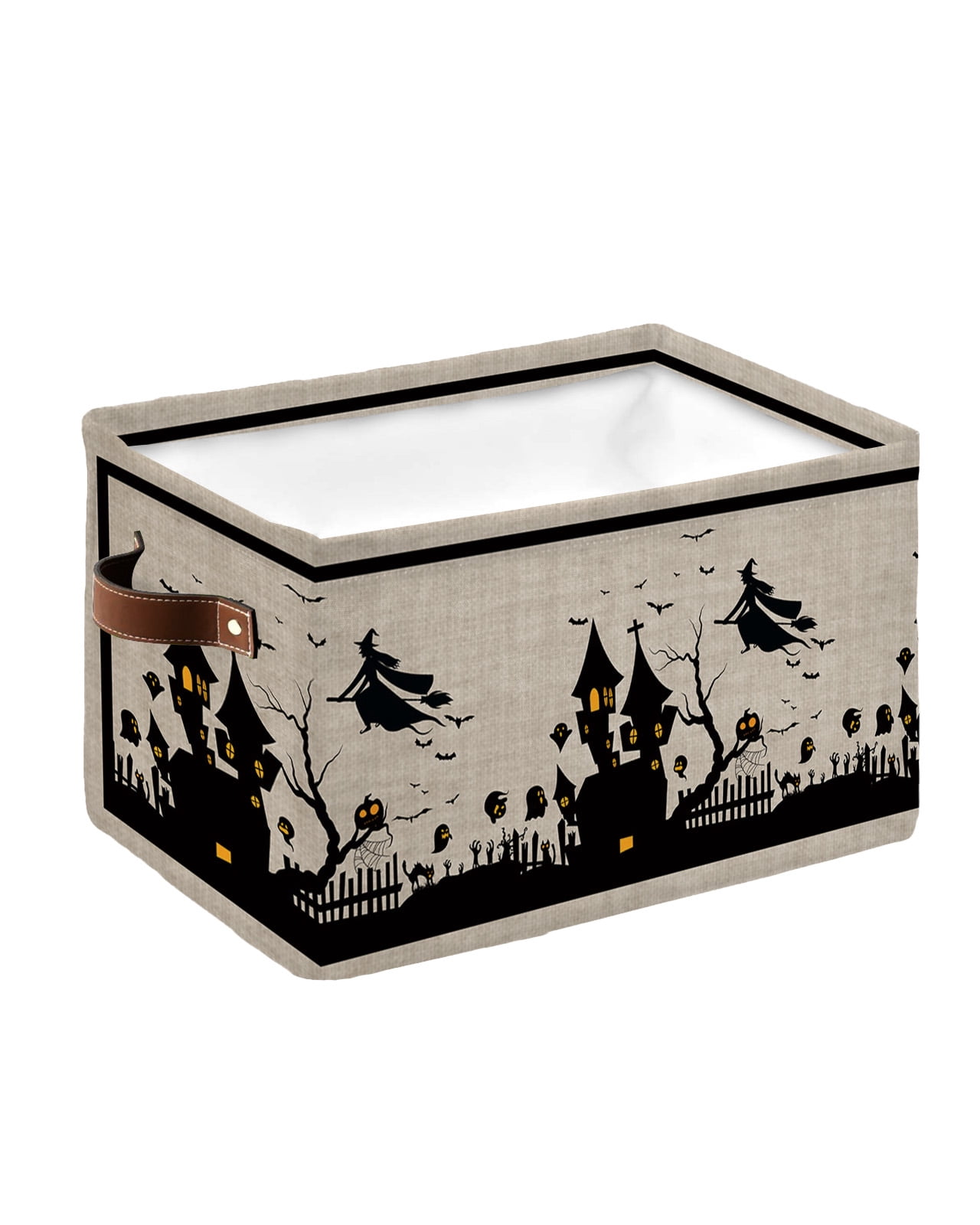 1 Pack Large Storage Baskets Bins Halloween Collapsible Storage Box ...