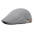 1 Pack Breathable Mesh Ivy Flat Cap Adjustable Unisex Men Summer Cabbie ...