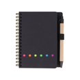 1 Pack Lined Spiral Notebook, 4.7×5.9 Inch Mini Notepad with Pen ...