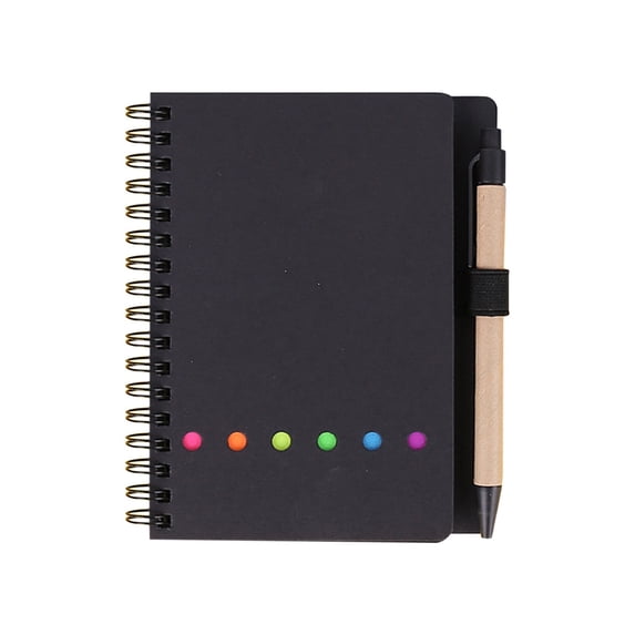 1 Pack Lined Spiral Notebook, 4.7×5.9 Inch Mini Notepad with Pen ...