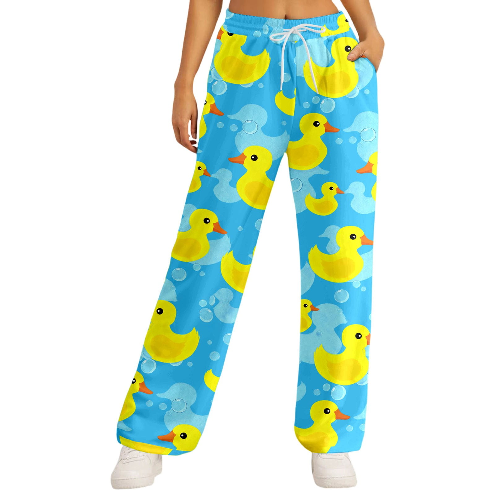 1 Pack Lounge Pants Women Pajama Pants Pajama Bottoms Drawstring Pj ...