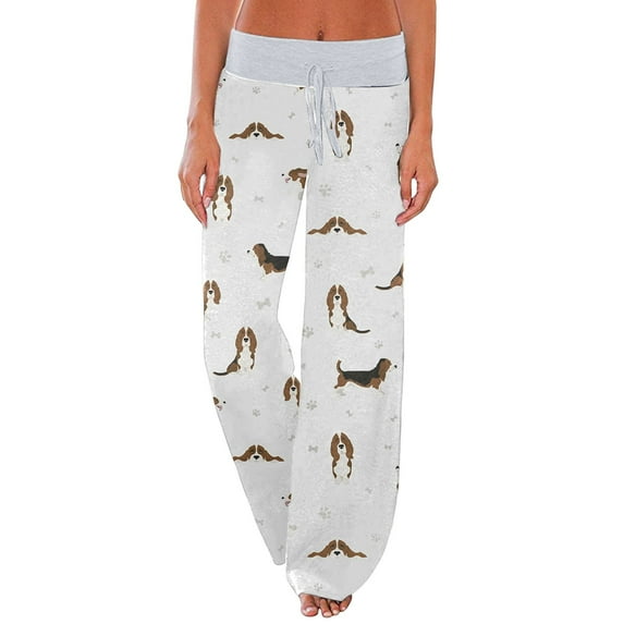 1 Pack Lounge Pants Women Pajama Pants Pajama Bottoms Drawstring Pj ...