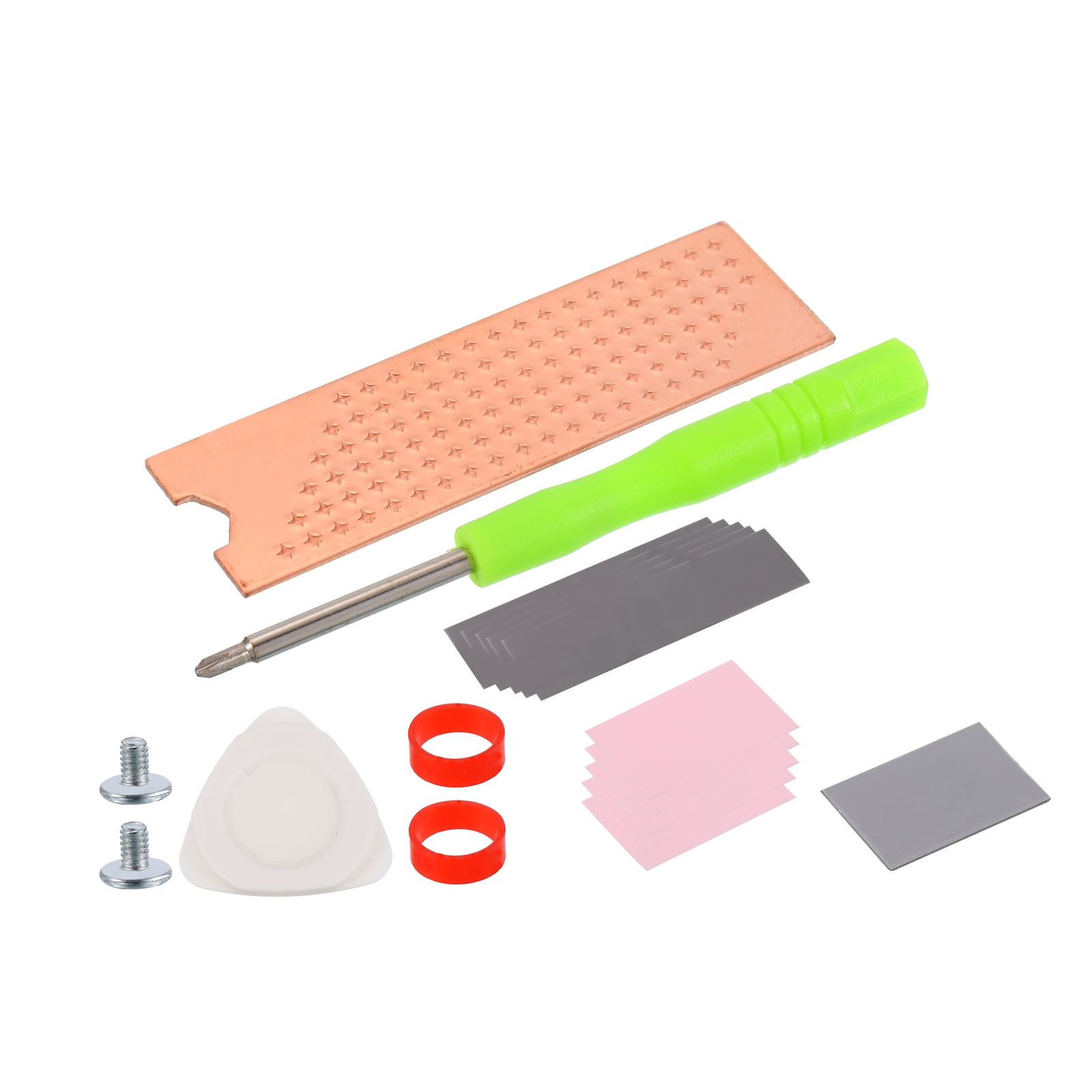 1 Pack M.2 2280 NVME SSD Heatsink with Silicone Thermal Pad,Triangle ...