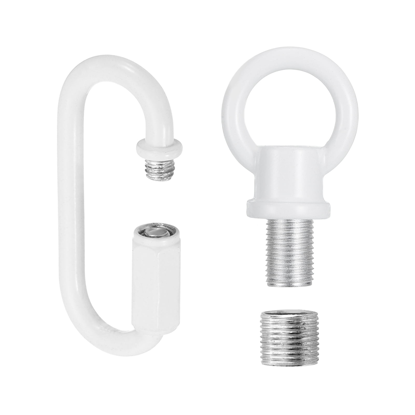 1 Pack M10 Lifting Eye Nut Kit, Bolt Screw Ring, 88 lbs White - Walmart.com
