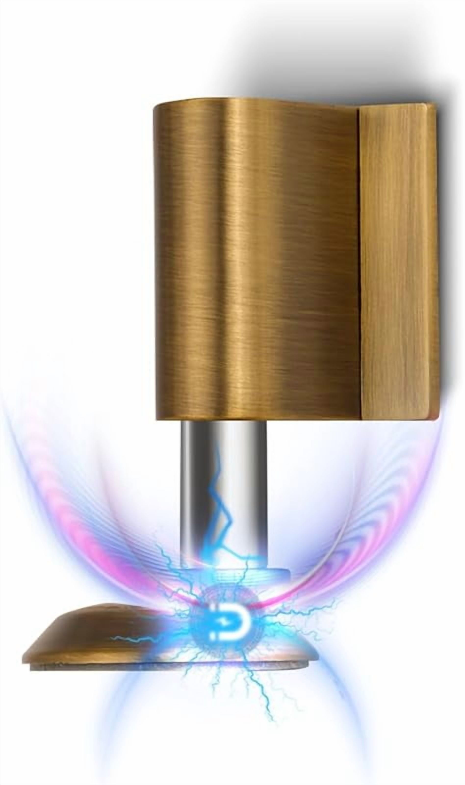 1 Pack Magnetic Door Stoppers Retractable Bottom of Door Holder No ...