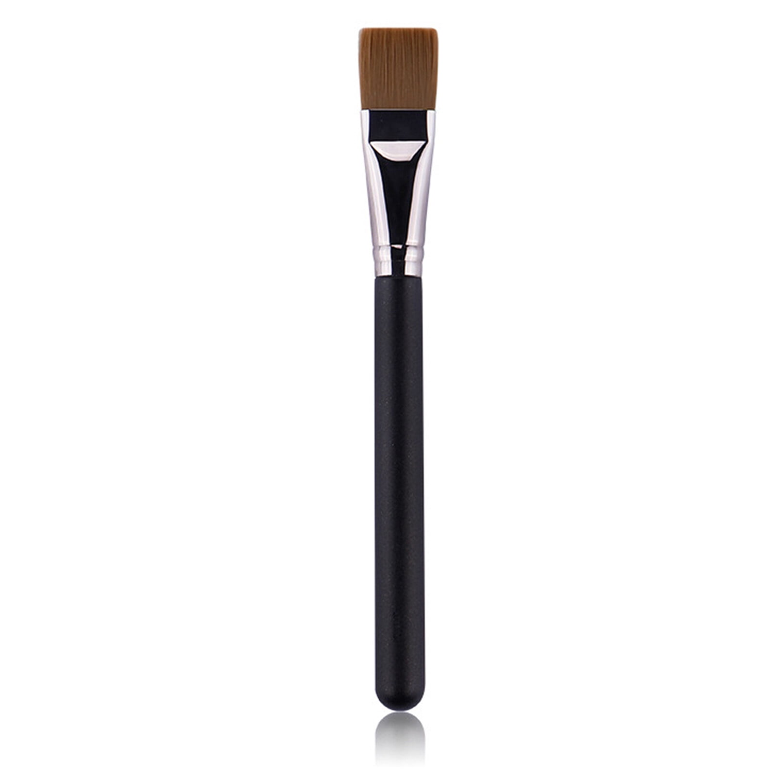 1 Pack Makeup Brush Flat Head Foundation Copper Tube Brush Artificial ...