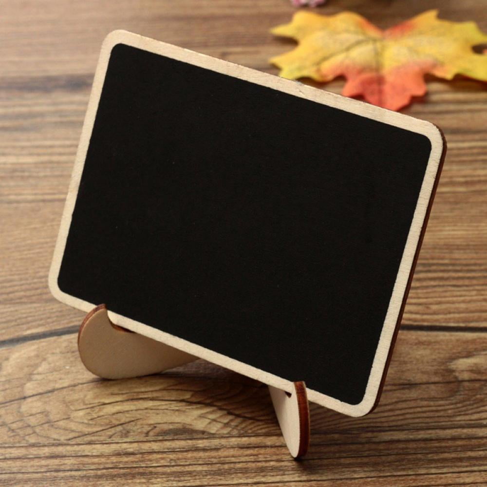 1 Pack Mini Chalkboards Signs with Easel Stand, Small Chalkboards ...