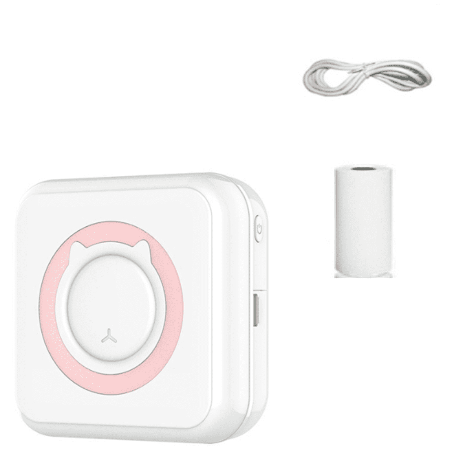 1-Pack Mini Portable Sticker Printer,Bluetooth Wireless Inkless Instant ...