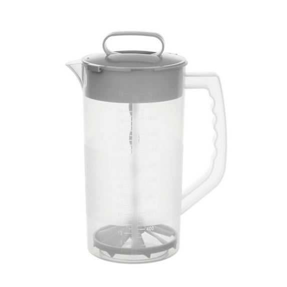 1 Pack Mixing Pitcher for Drinks 68oz Plastic Water Pitcher with Lid ...