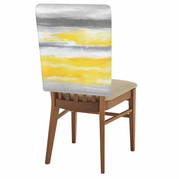 1 Pack Modern Style Chair Back Covers Gradient Color Abstract Artistic ...