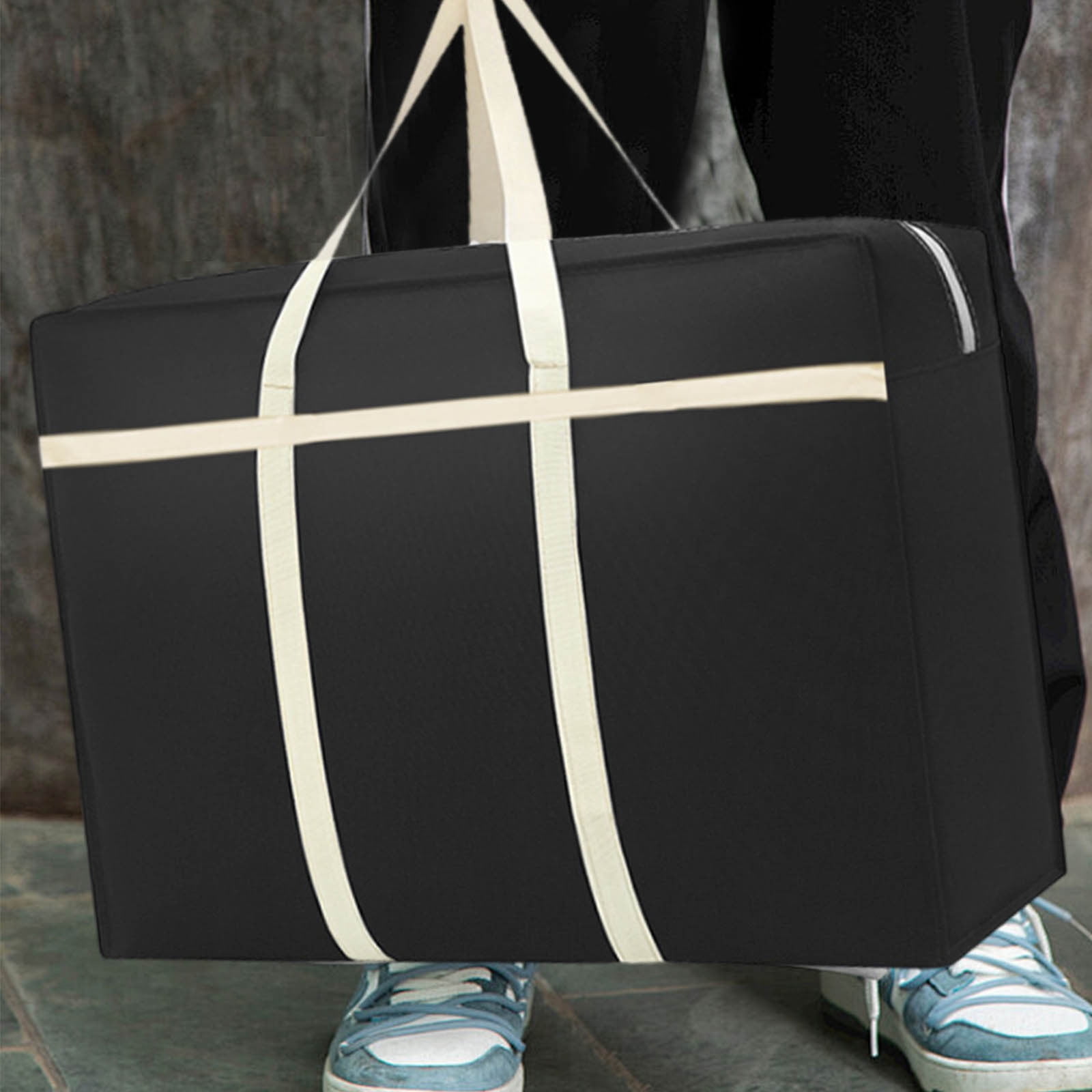 1 Pack Moving Bags Heavy Duty Extra Large with Strong Zippers ...