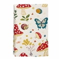 1 Pack Mushroom Butterfly Kitchen Towels Leaf Botanical Fairyland ...