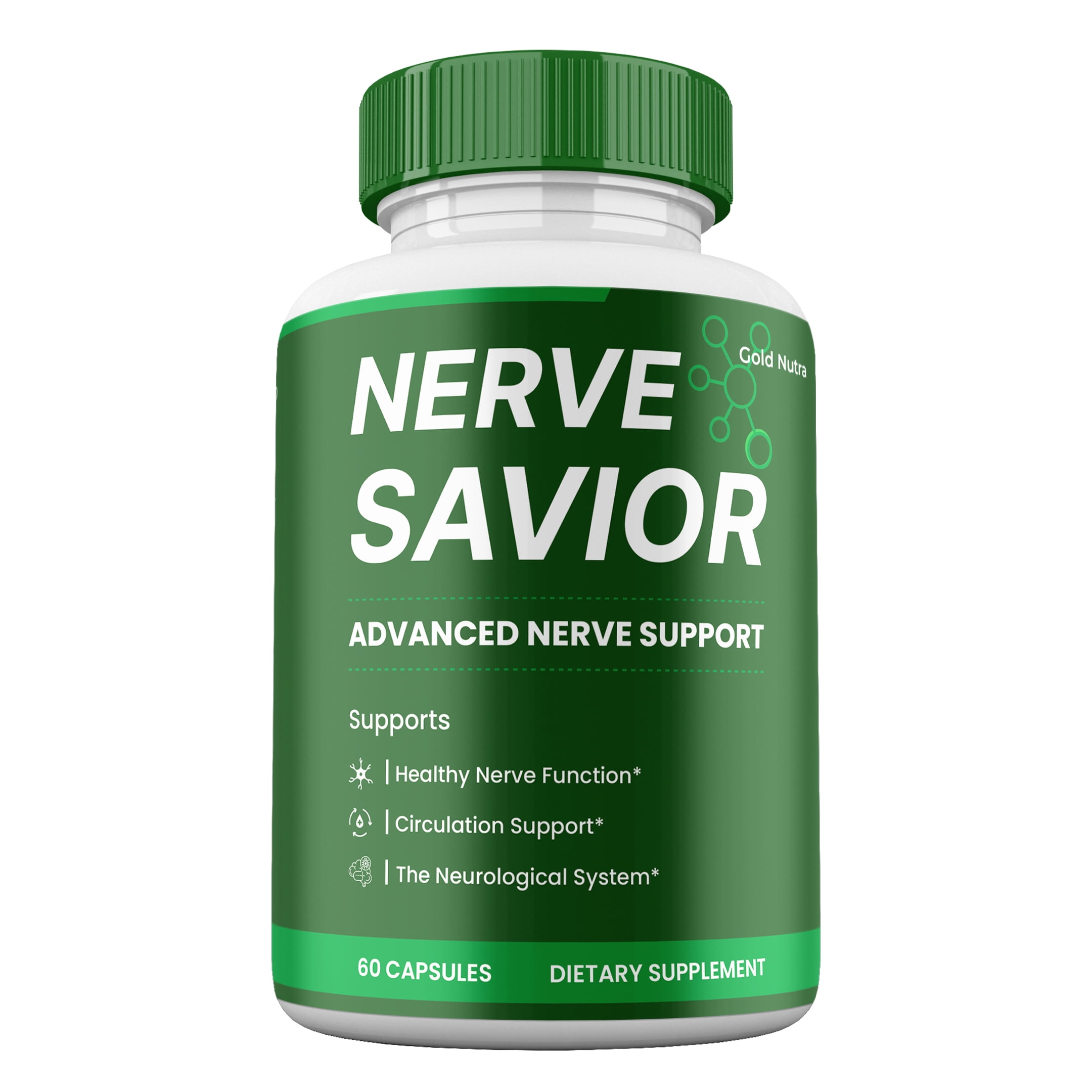 (1 Pack) Nerve Savior Capsules, NerveSavior Supplement for Nerve Health ...