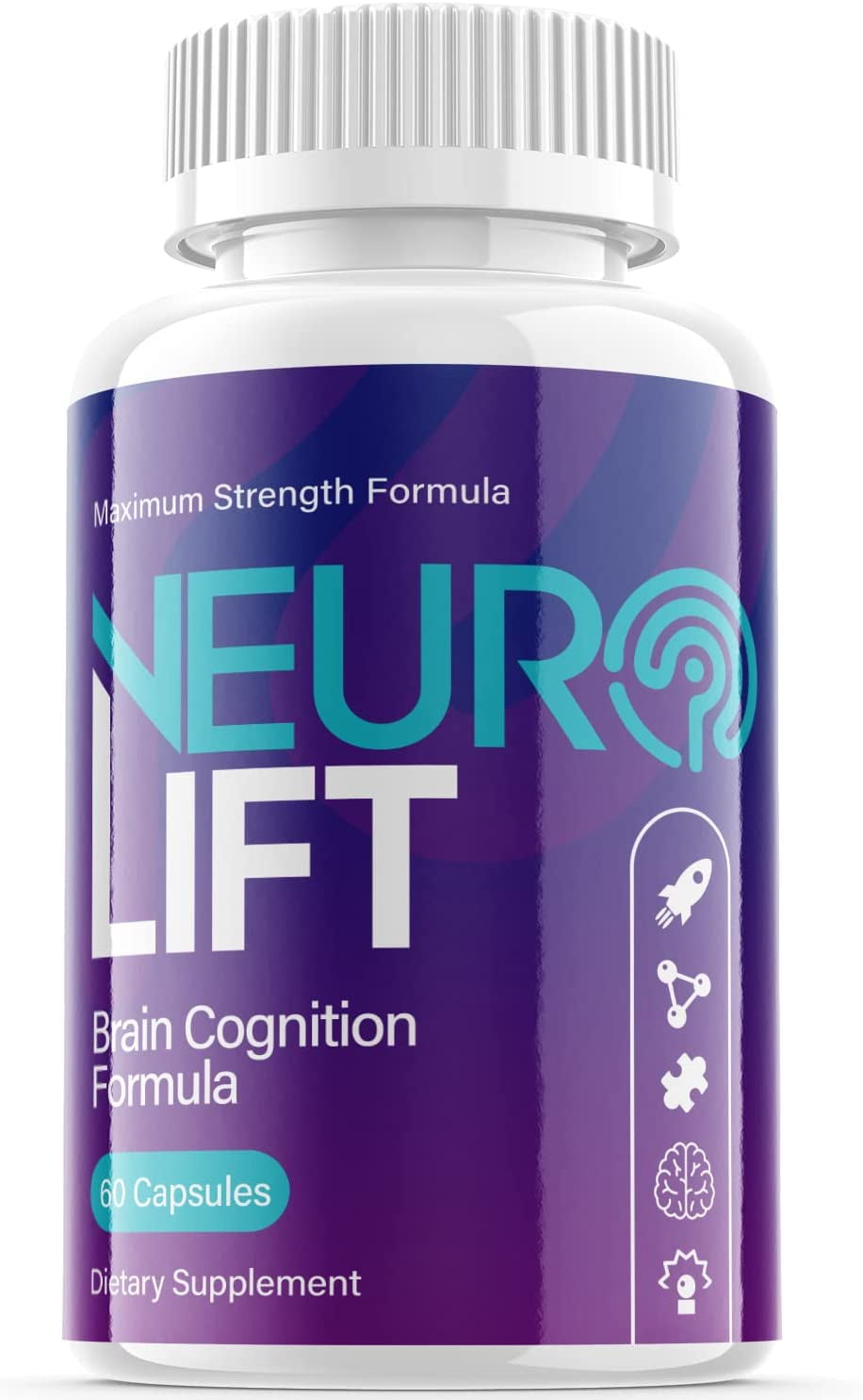 (1 Pack) Neuro Lift - Nootropic Memory Booster Dietary Supplement for Focus, Memory, Clarity ...