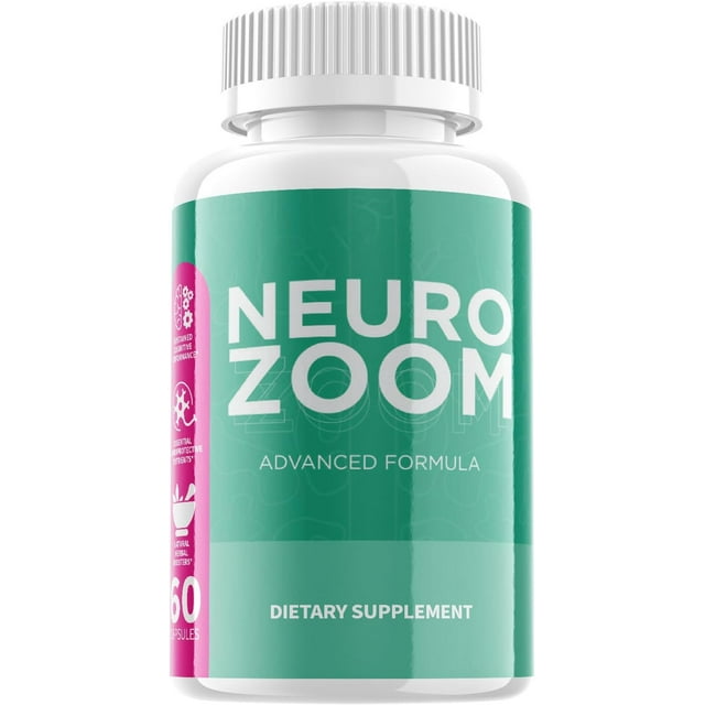 (1 Pack) Neuro Zoom - Brain Boost Supplement - Dietary Supplement for ...