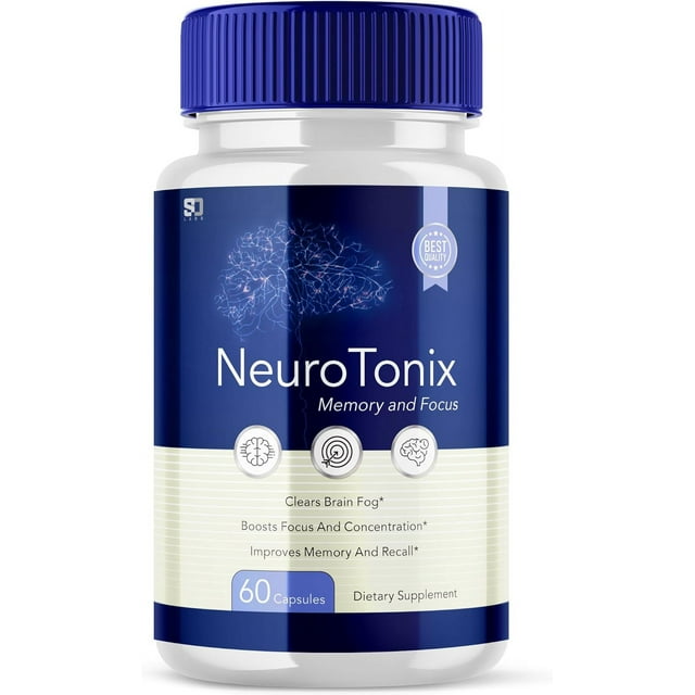 (1 Pack) NeuroTonix - Neuro Tonix - Memory Booster Dietary Supplement ...