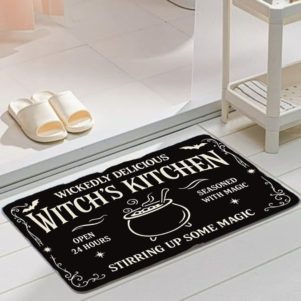 1 Pack Non-Slip Diatomite Bath Mat, bathroom rugs Witchs Kitchen Open ...