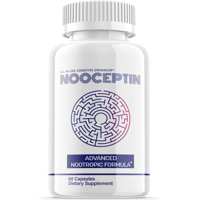 (1 Pack) Nooceptin - Nootropic Memory Booster Dietary Supplement for ...