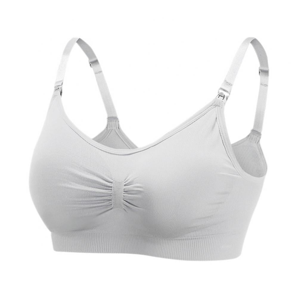 1 Pack Nursing Bra for Woman, Seamless Breastfeeding Bras - Walmart.com