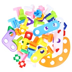 Plastic Nuts And Bolts Toy