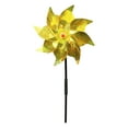 1 Pack Octagonal Laser Reflective Plastic Windmill 9.45In With 15.75In ...