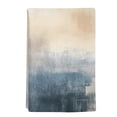 1 Pack Ombre Blue Navy Beige Kitchen Towels Modern Abstract Art ...