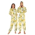 1-Pack Onesie Adult Hooded Pajamas, Soft Fleece Full Zip One Piece ...