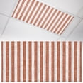 1 Pack Orange Stripes Fluorescent Light Covers for Ceiling Lights ...