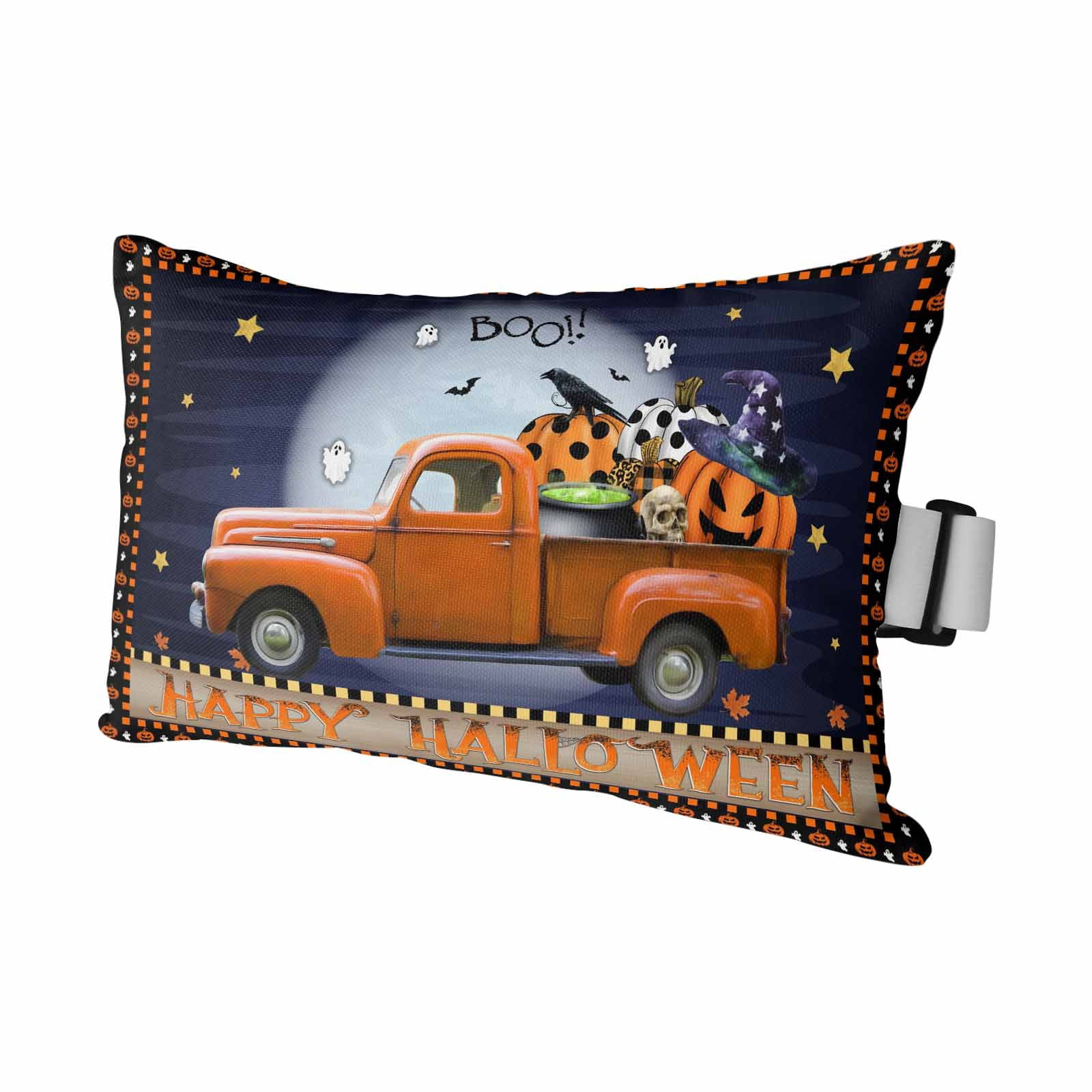 1 Pack Outdoor Waterproof Throw Pillows for Head,Farmhouse Truck ...