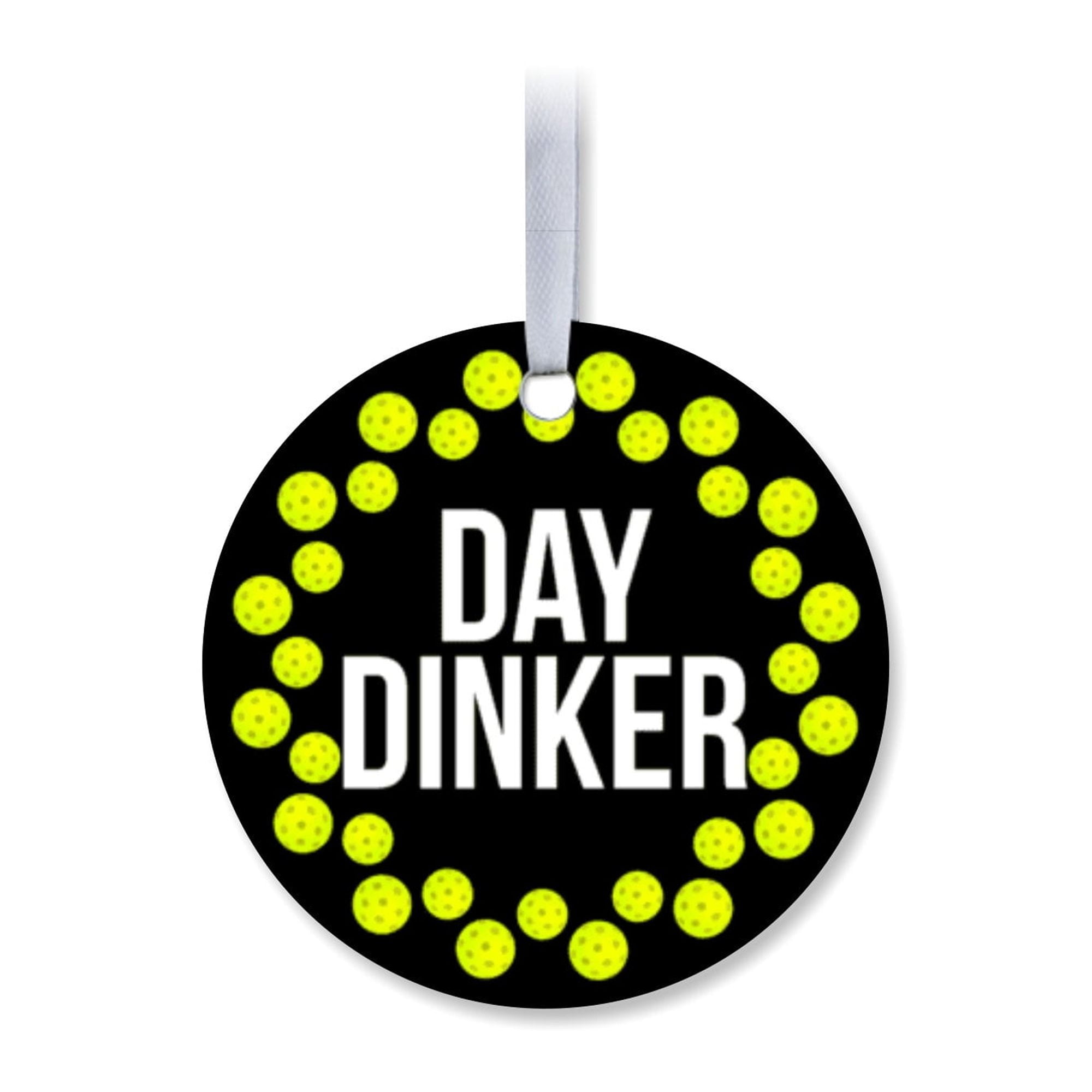 1 Pack - Pickleball Day Dinker Fanatic's Aluminum Christmas Ornament ...