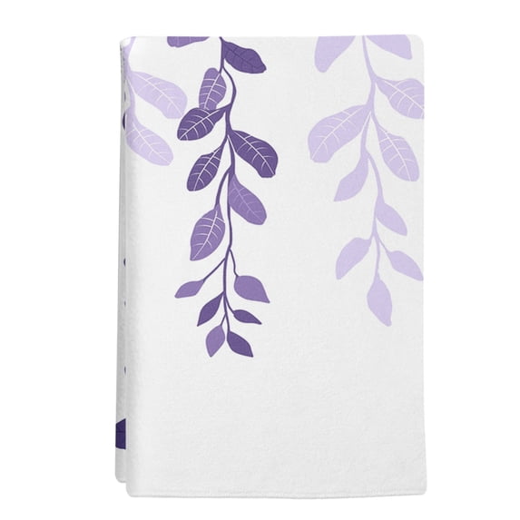1 Pack Plants Leaves Kitchen Towels Farmhouse Style Gradient Purple ...