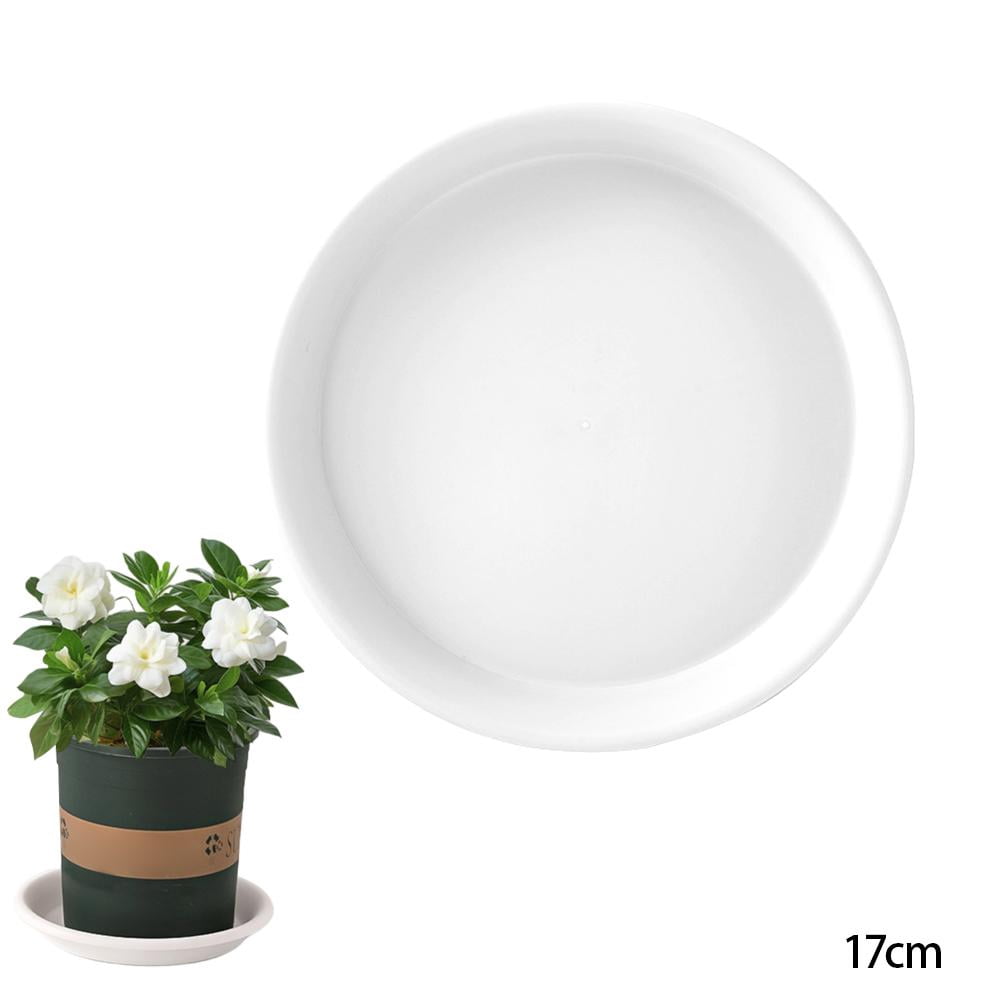 1-Pack Plastic Plant Saucer, Multi-size Plant Water Catcher Tray ...