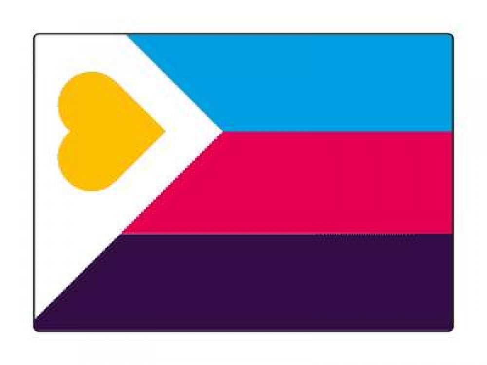 1 Pack - Polyamory Pride Flag LGBTQ+ - 5x7 Inch Metal Print - Walmart.com