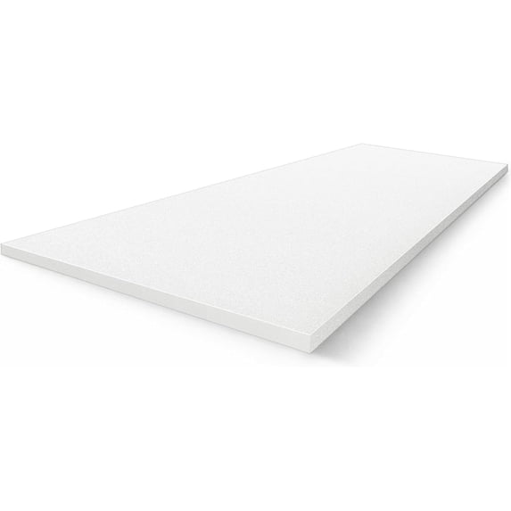 1 Pack Polyurethane Foam 2/5" x 59" x 79" High Density Cushion ...