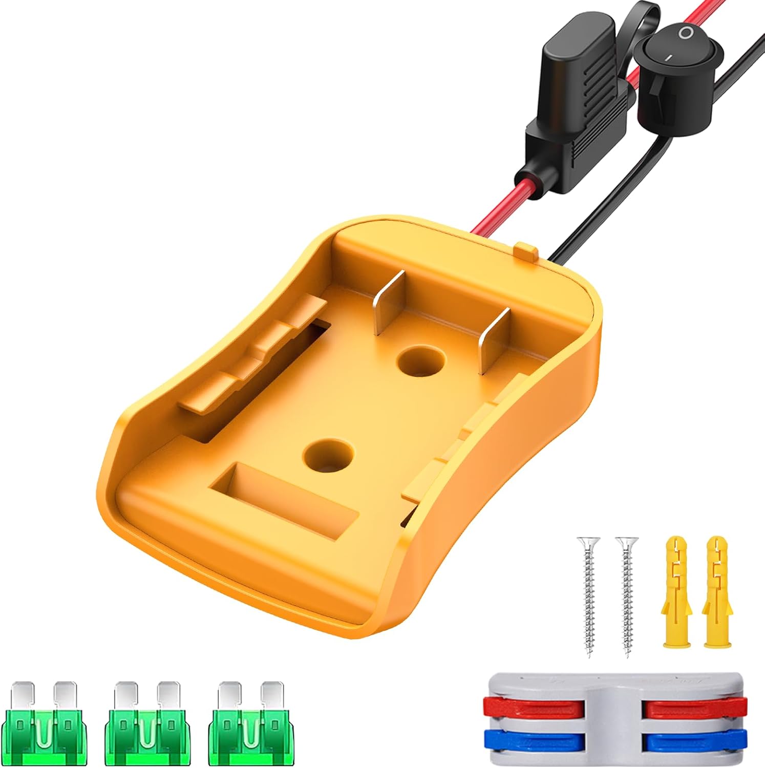1 Pack for Power Wheel Adapter Compatible with Dewalt 20V Battery ...