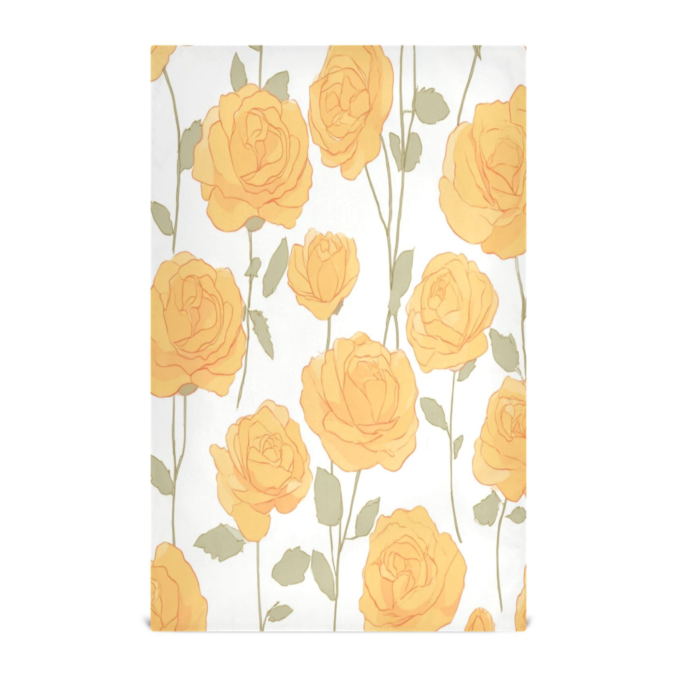 1 Pack Printed Kitchen Dish Towels Soft and Absorbent Dish Cloths ...