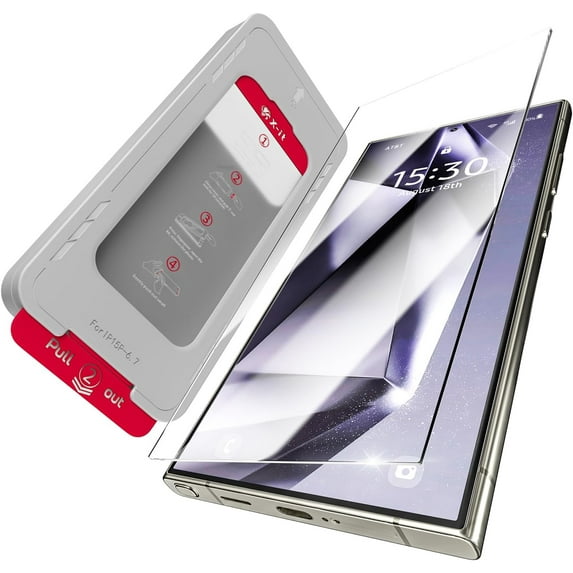 1-Pack Privacy Screen Protector Compatible with Samsung Galaxy S24 ...